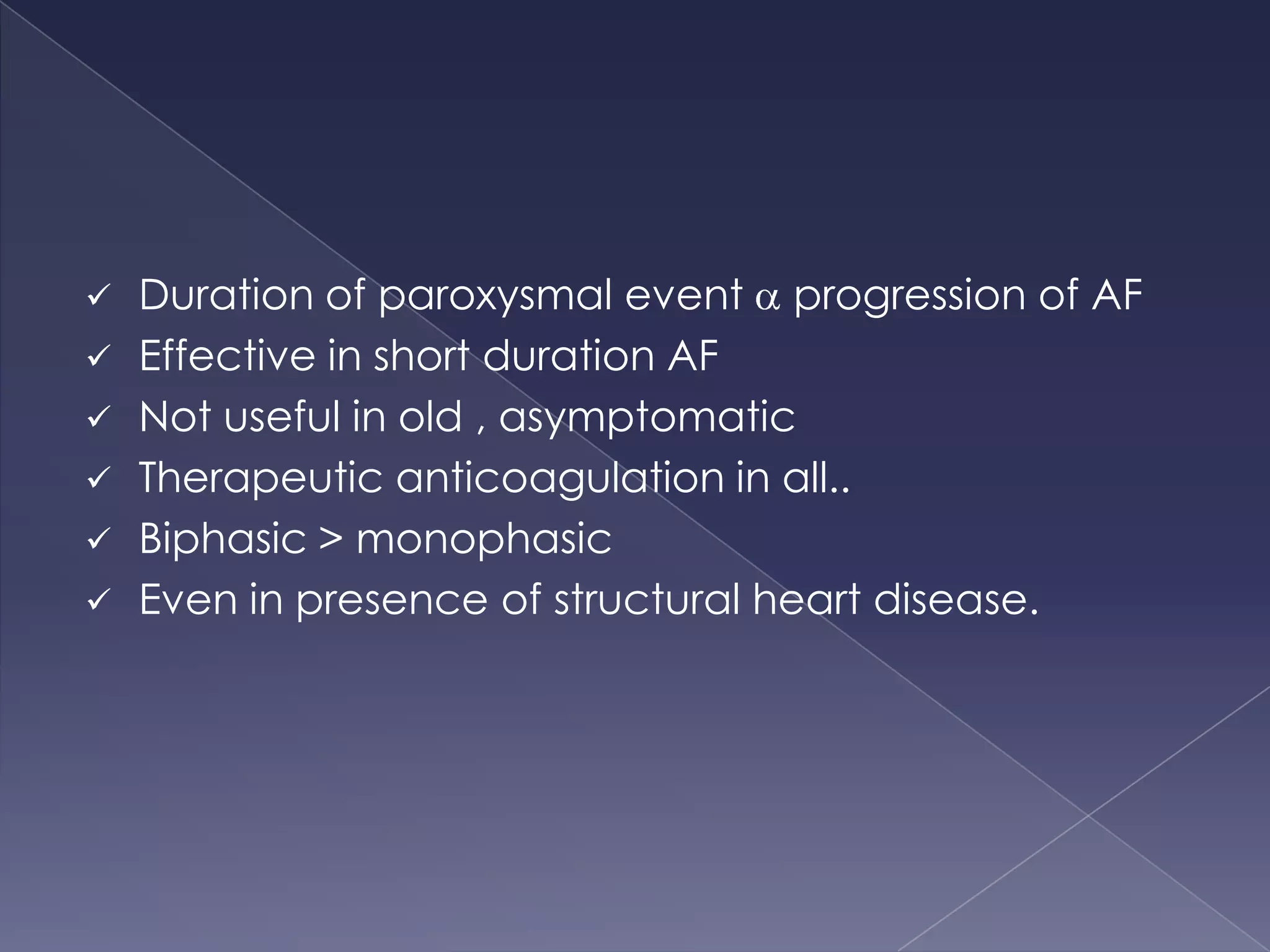 Atrial fibrillation...rx