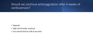 Atrial fibrillation | PPTX