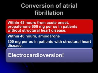 Atrial fibrillation (af) and flutter | PPSX