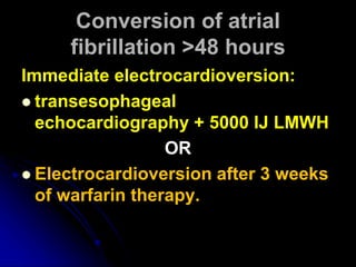 Atrial fibrillation (af) and flutter | PPSX
