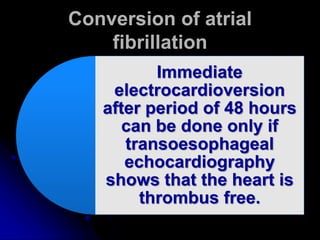 Atrial fibrillation (af) and flutter | PPSX