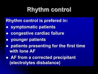 Atrial fibrillation (af) and flutter | PPSX
