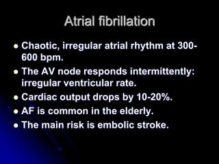 Atrial fibrillation (af) and flutter | PPSX