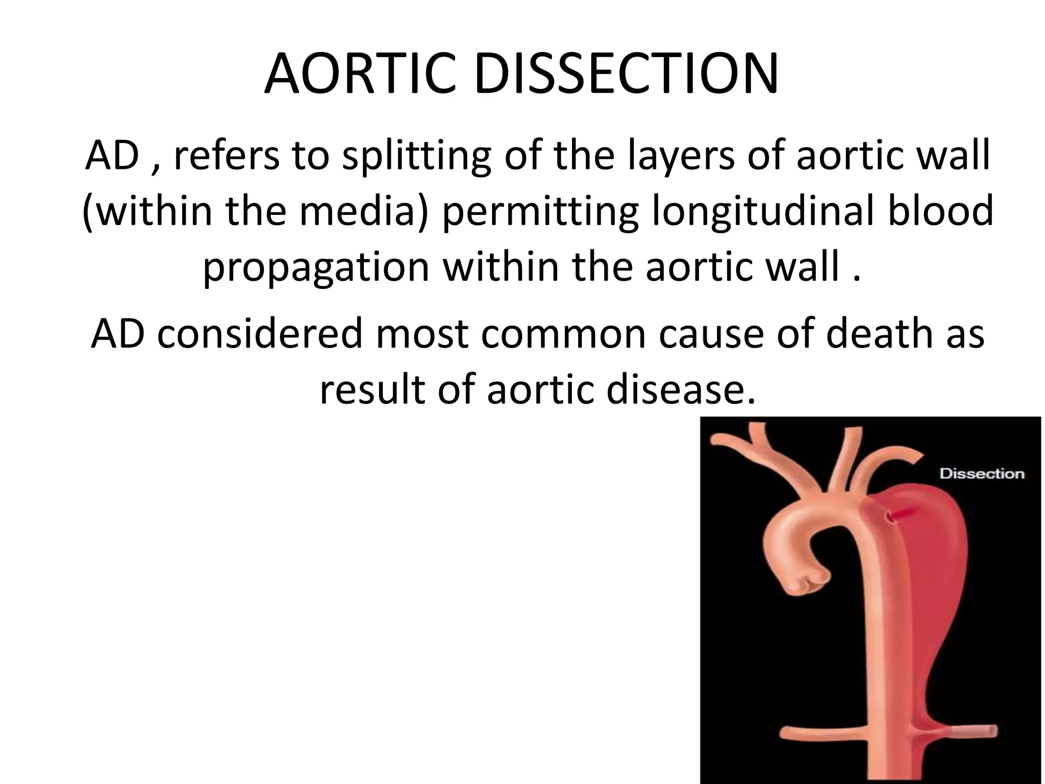 Atrial fibrillation and aortic dissection | PPTX