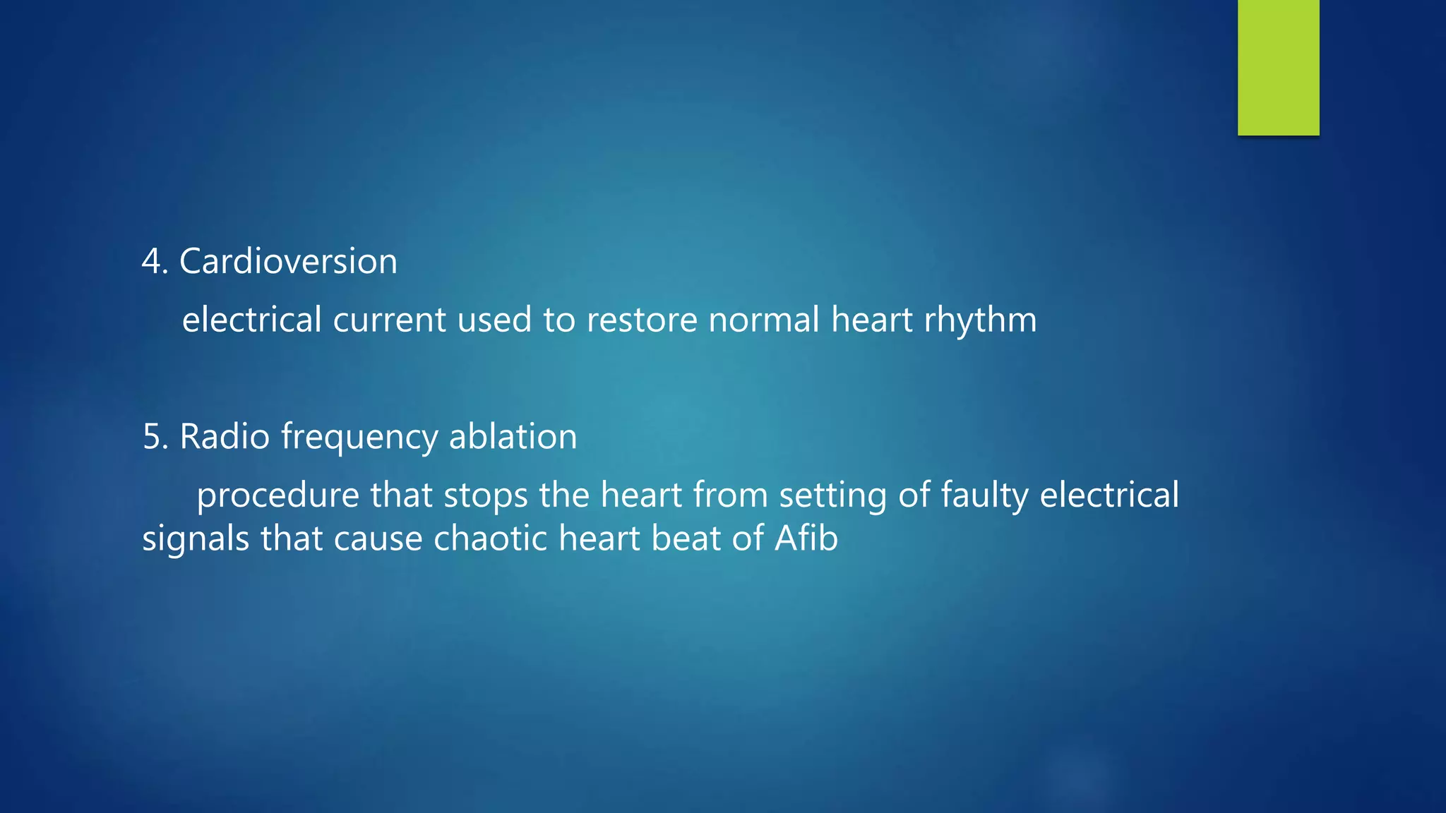 Atrial fibrillation (arrhythmia) | PPTX