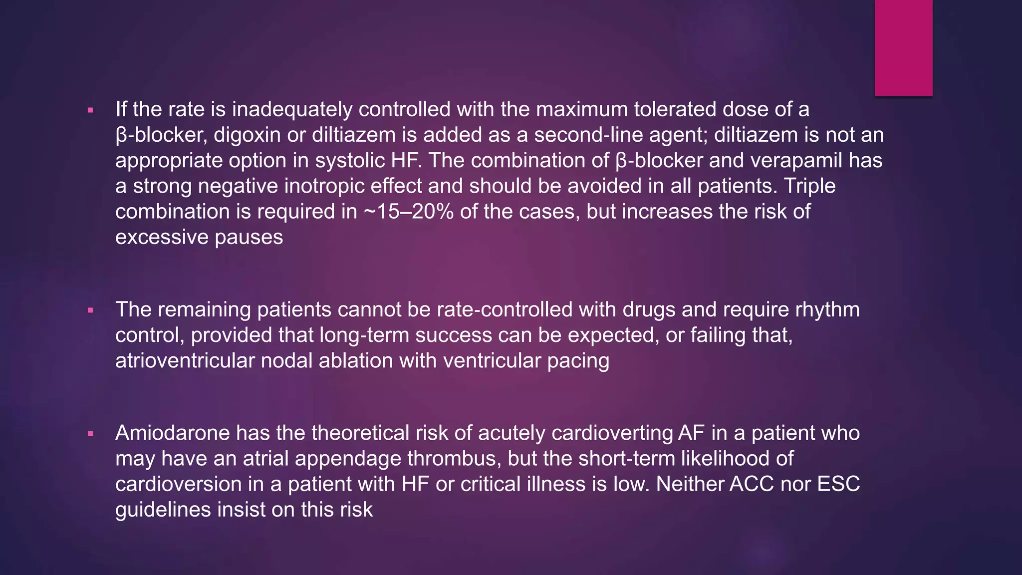 atrial fibrillation in critically ill patients | PPTX