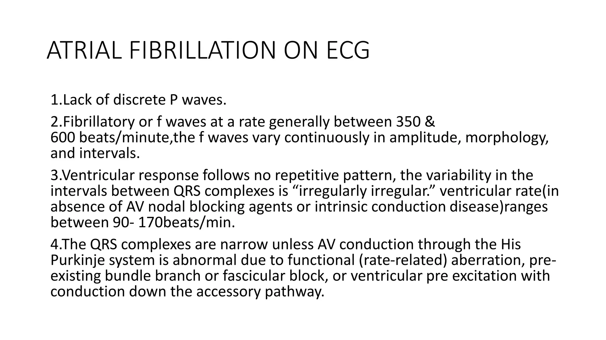 Atrial fibrillation | PPTX