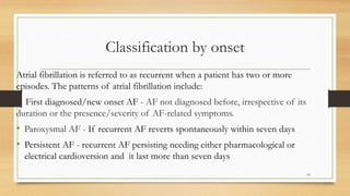 Atrial Fibrillations | PPTX