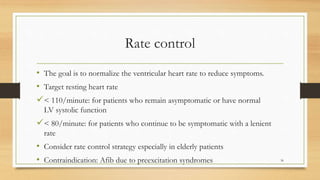 Atrial Fibrillations | PPTX