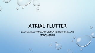 Atrial Flutter | PPTX | Heart and Cardiovascular Diseases | Diseases ...