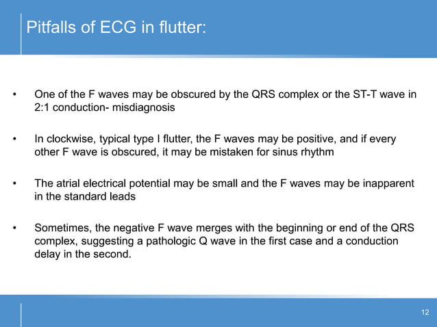 Atrial flutter (AFl) – management principals | PPTX | Ear, Nose and ...
