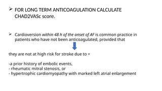 atrial flutter and fibrilationjdjjsjmjdjs | PPTX