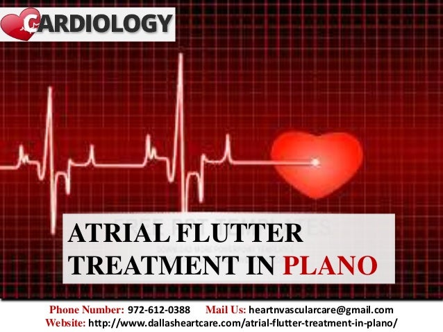Atrial flutter treatment in plano