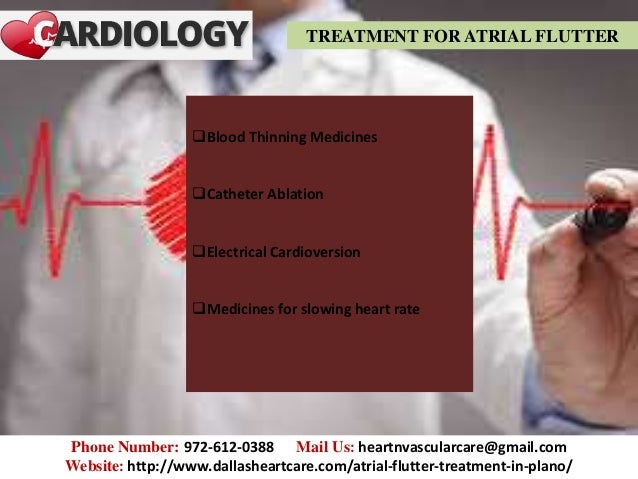 Atrial flutter treatment in plano