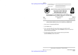 A trial kelantan bi1 | PDF | Web Design and HTML | Internet