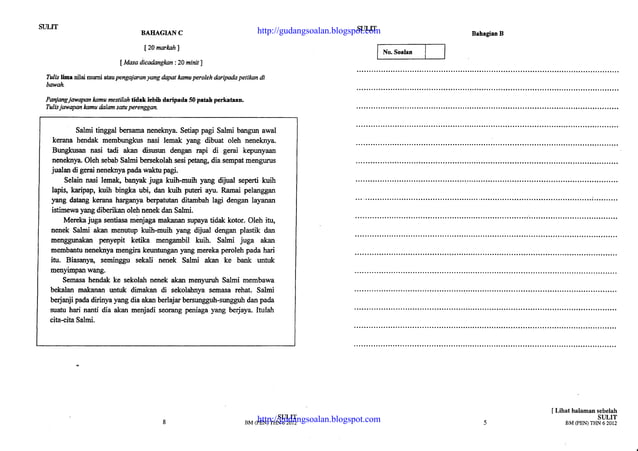 A trial kelantan bm2 | PDF