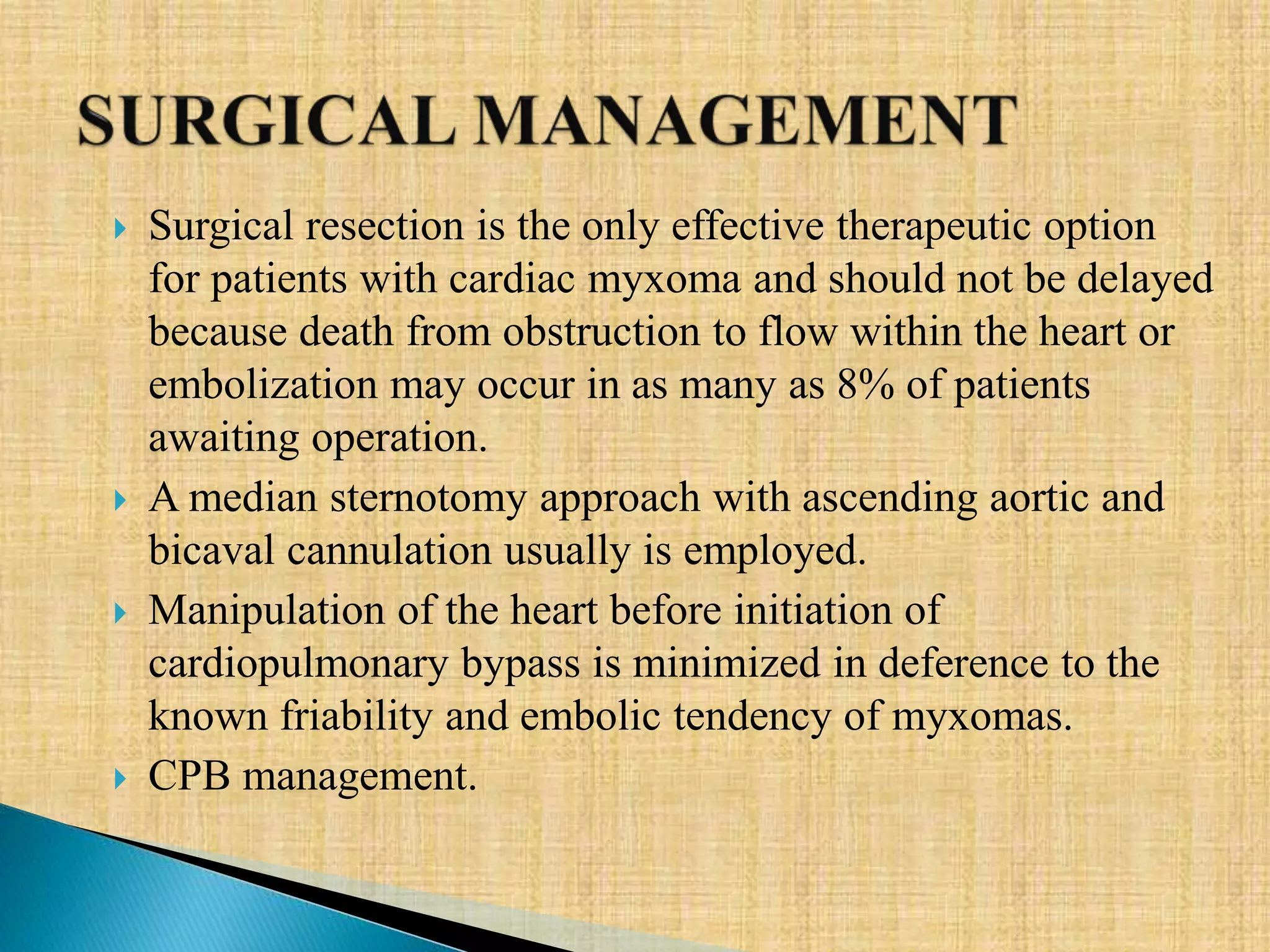 Atrial Myxoma | PPTX