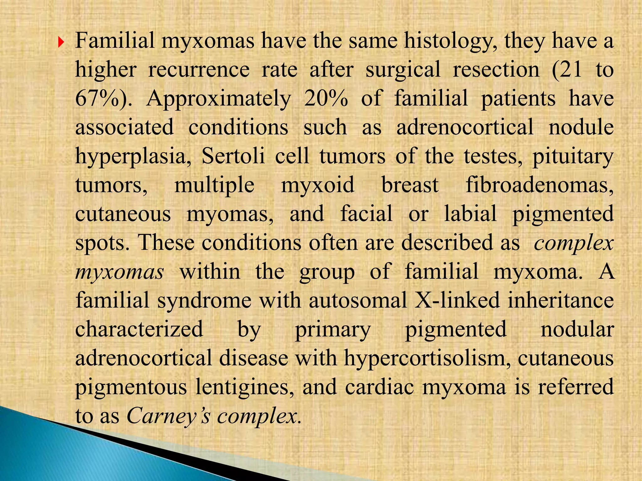 Atrial Myxoma | PPTX
