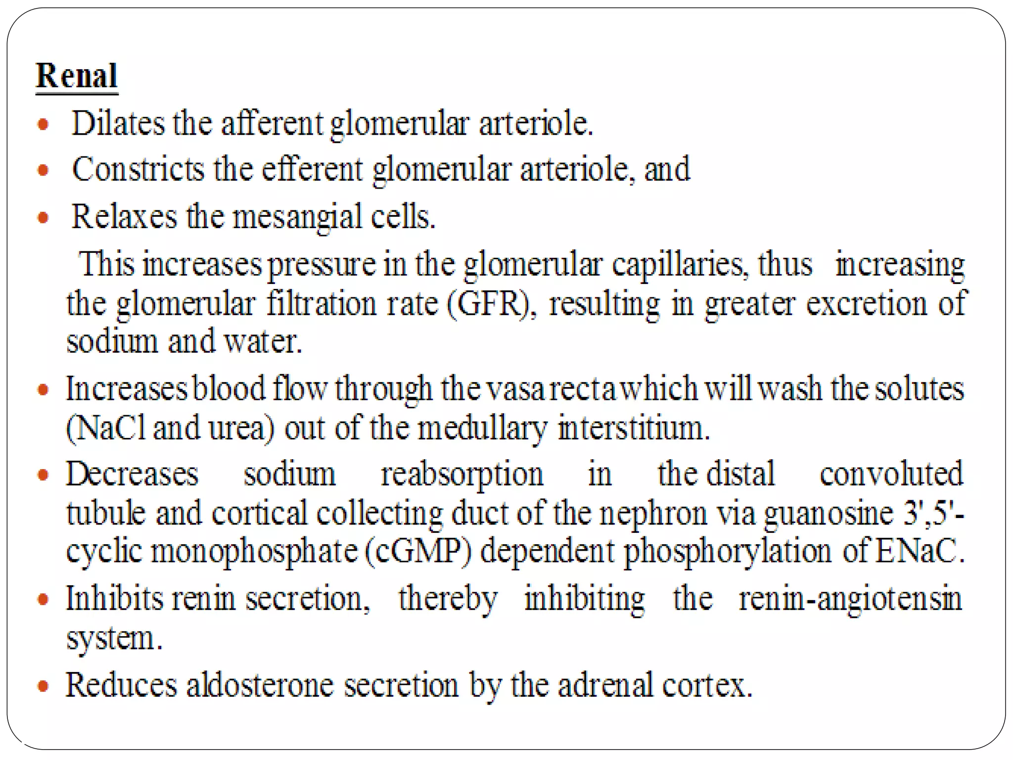 Atrial natriuretic peptides | PPTX