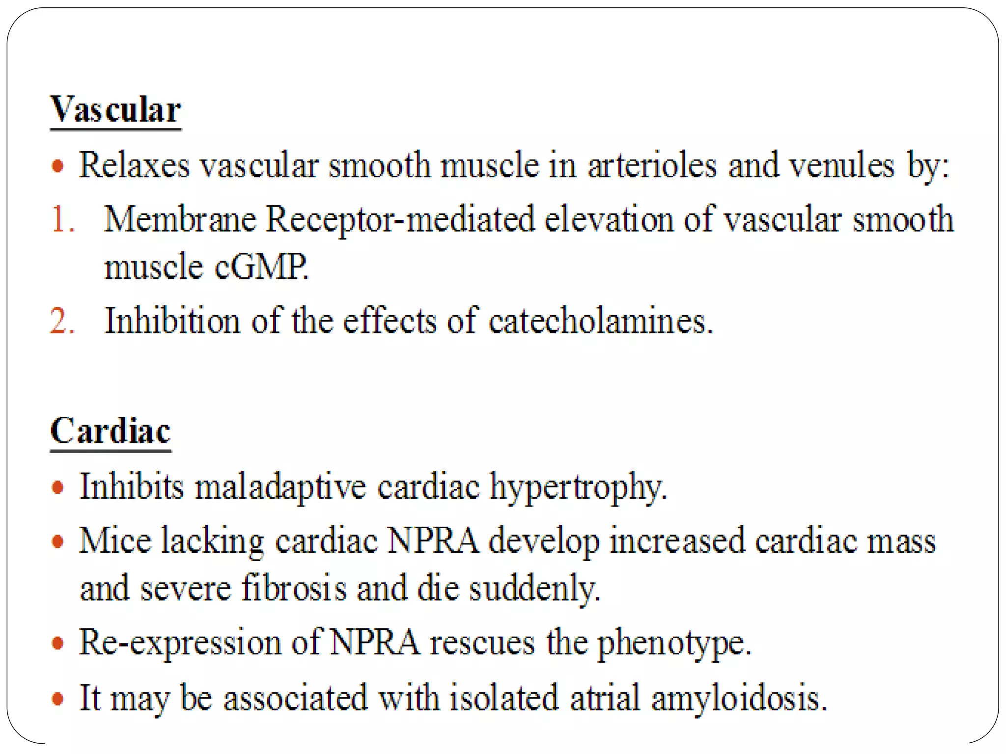 Atrial natriuretic peptides | PPTX