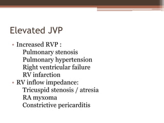 Atrial pressure changes and Jugular Venous pressure | PPTX | Heart and ...