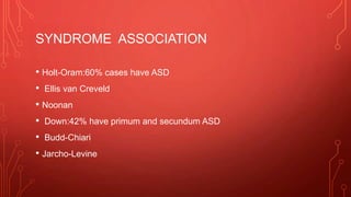 Atrial septal defect | PPTX