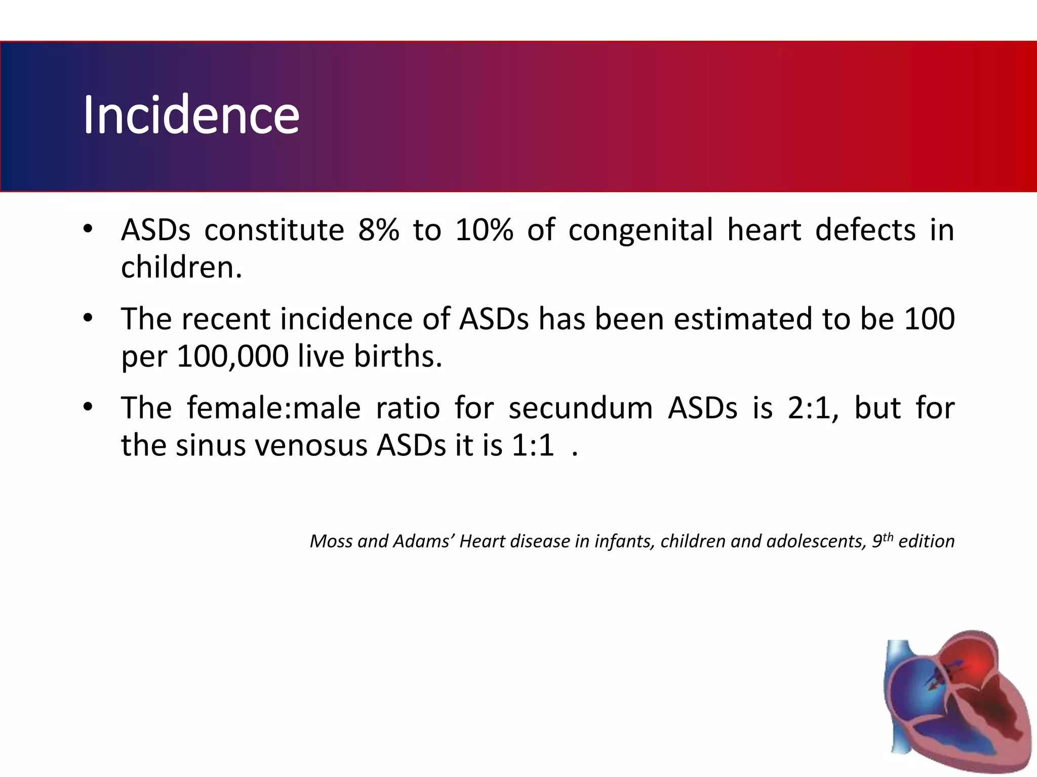 Atrial septal defect | PPTX