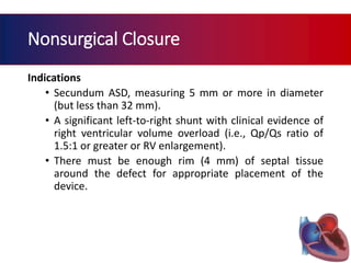 Atrial septal defect | PPTX