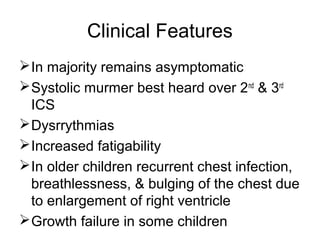 Atrial septal defect | PPT