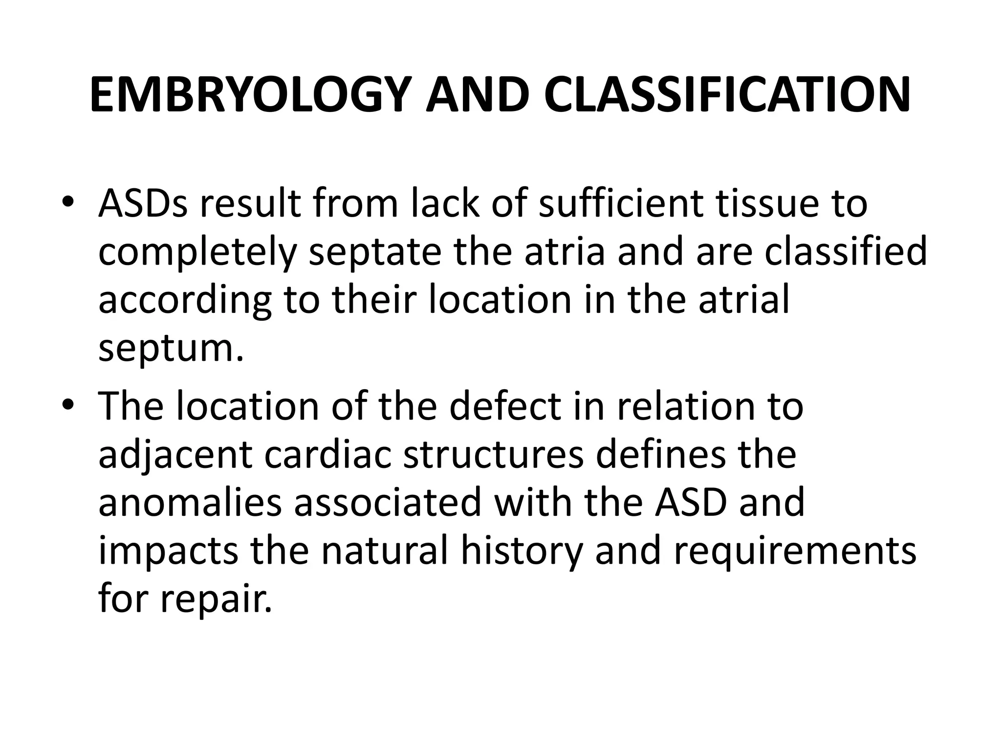 Atrial septal defect | PDF