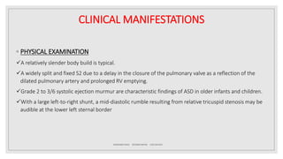 Atrial septal defect (ASD) | PPTX