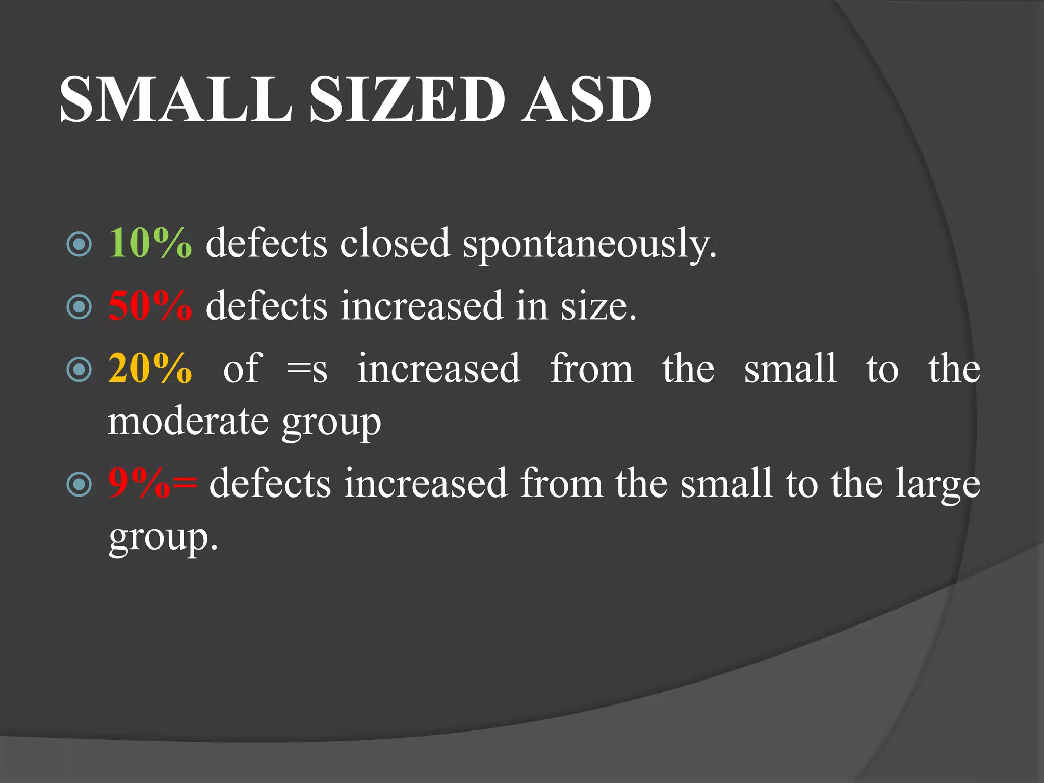 Atrial septal defects | PPTX
