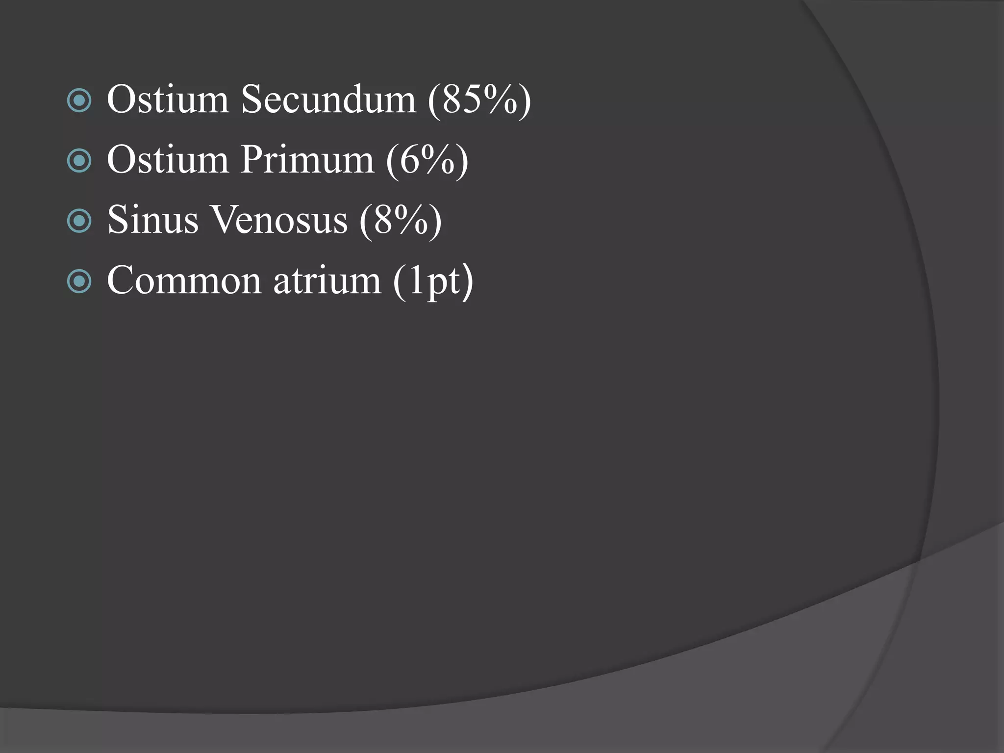 Atrial septal defects | PPTX