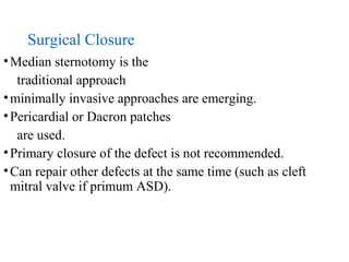 Atrial septal defects 16 3-15 | PPT