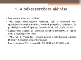 A trianoni beke | PPT