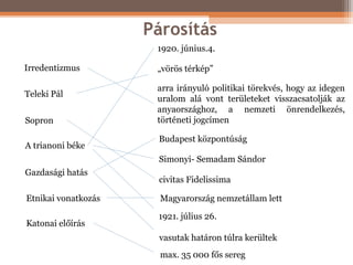 A trianoni beke | PPT