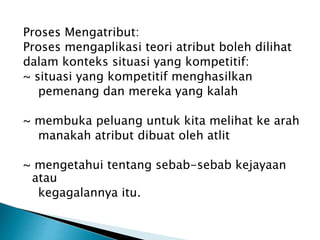 Teori Atribut | PPT