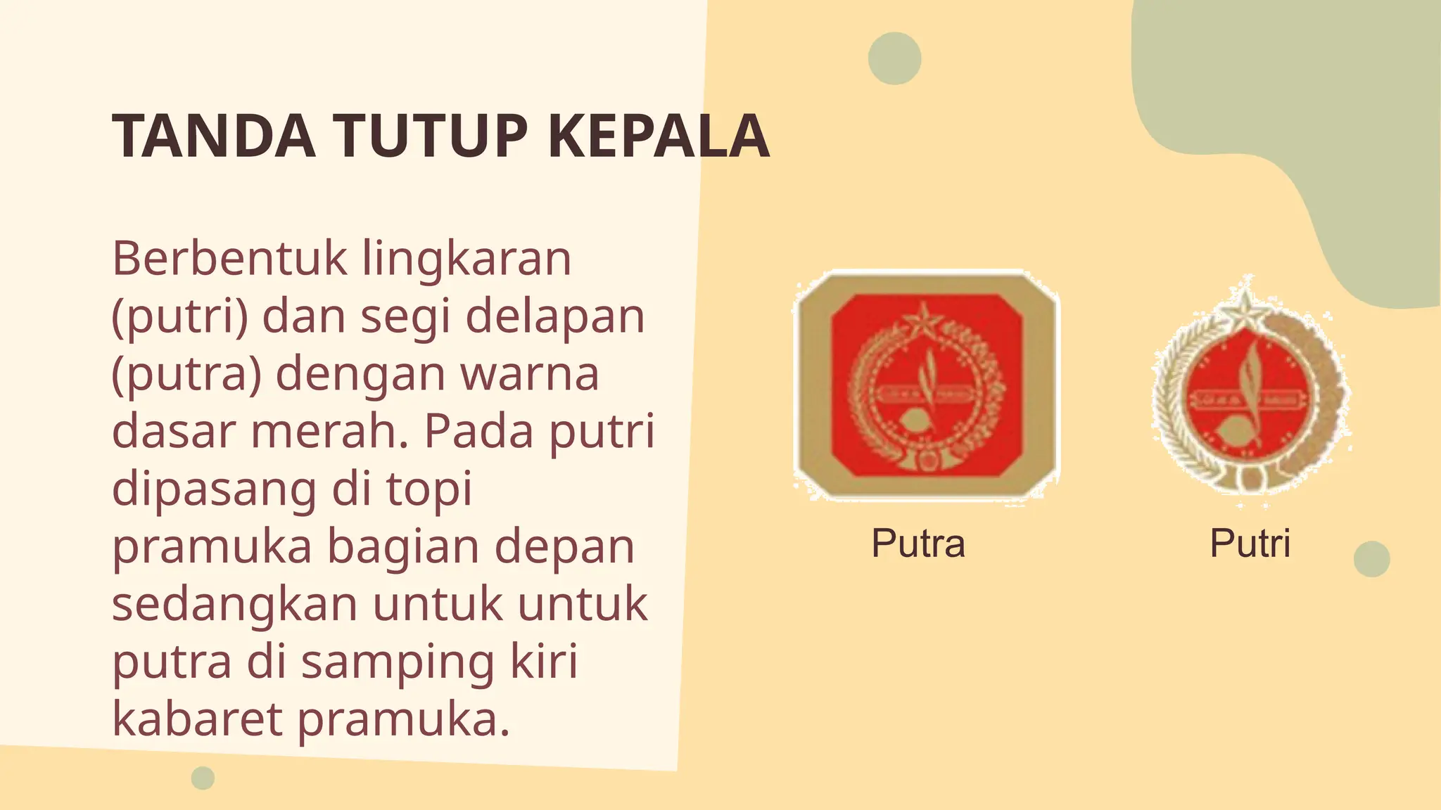 mengenal Atribut & Seragam pramuka untuk anak SD | PPTX