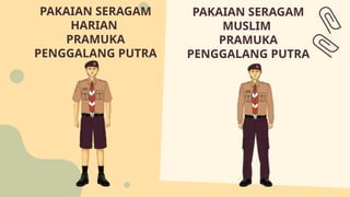 mengenal Atribut & Seragam pramuka untuk anak SD | PPTX