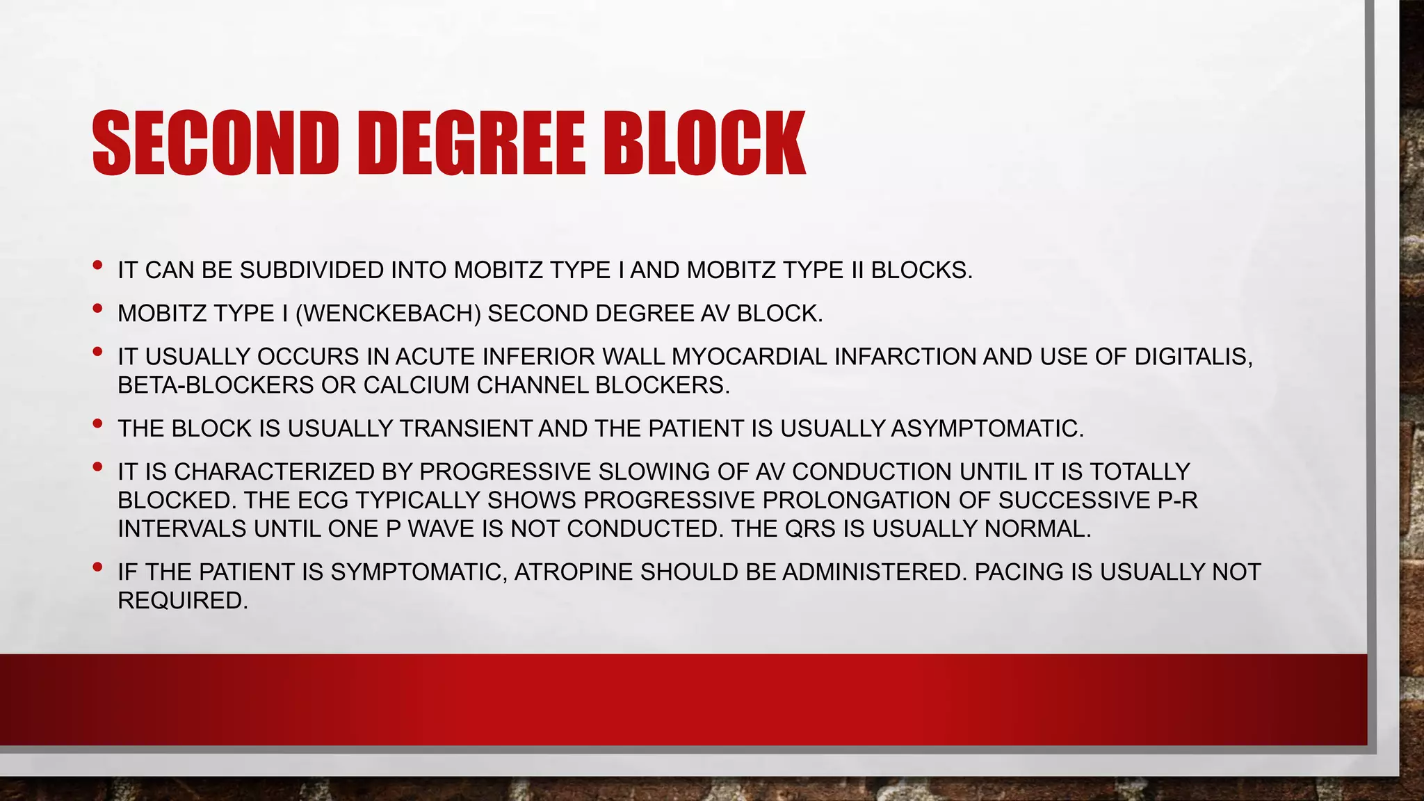 Atrioventricular Blocks | PPTX