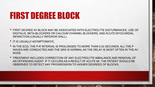 Atrioventricular Blocks | PPTX