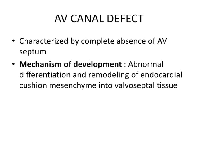 Atrioventricular canal defect | PPTX | Heart and Cardiovascular ...