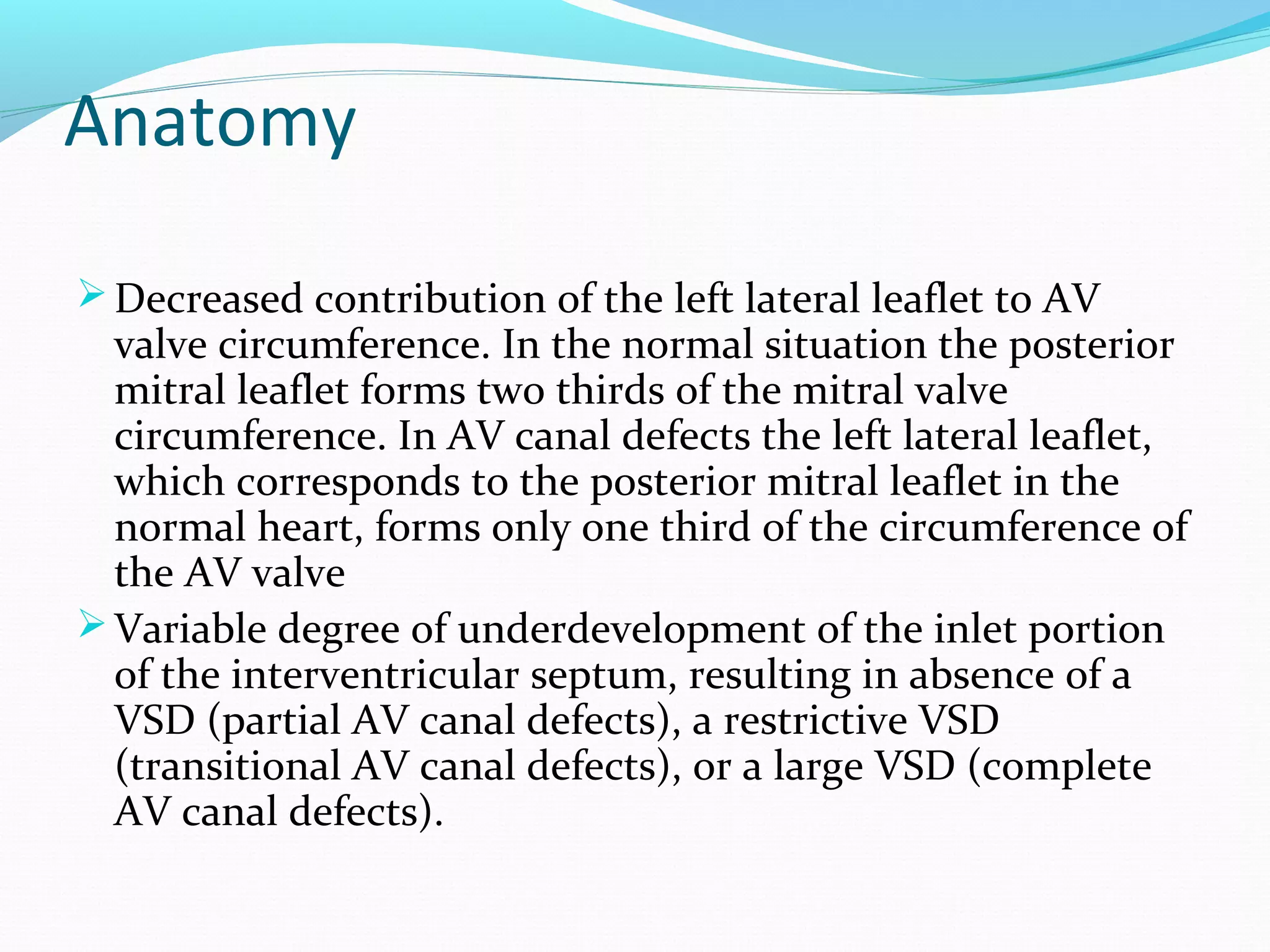 Atrioventricular canal defect, Firas Aljanadi,MD | PPT