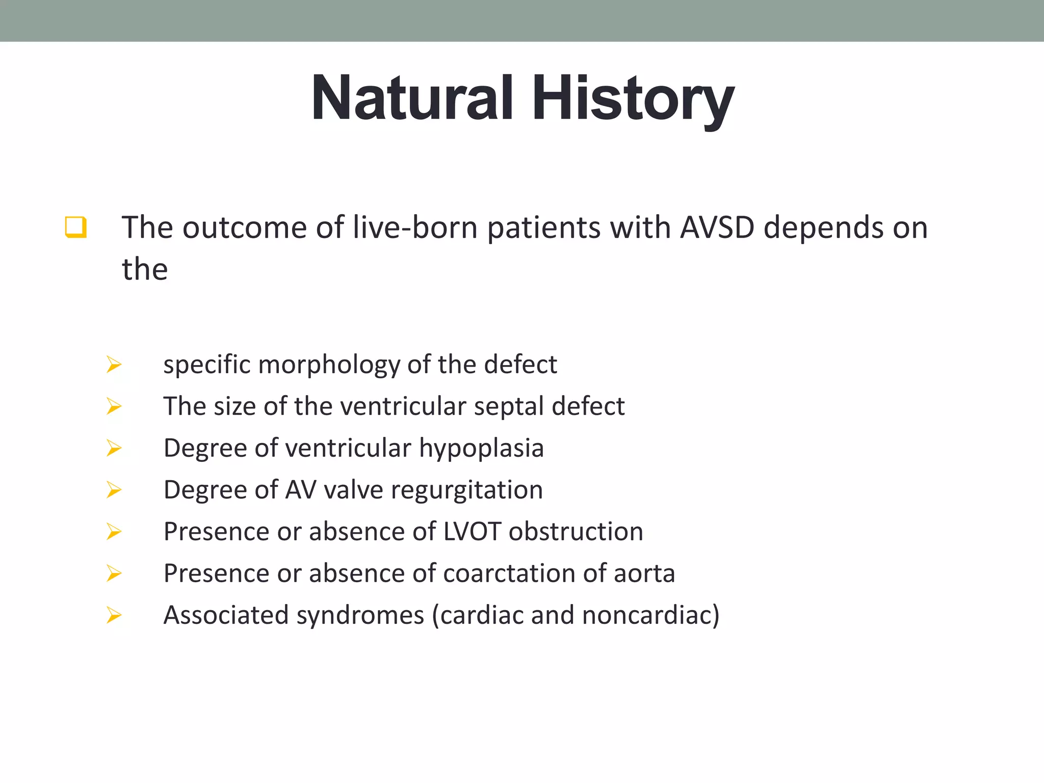 Atrioventricular septal defects | PPTX