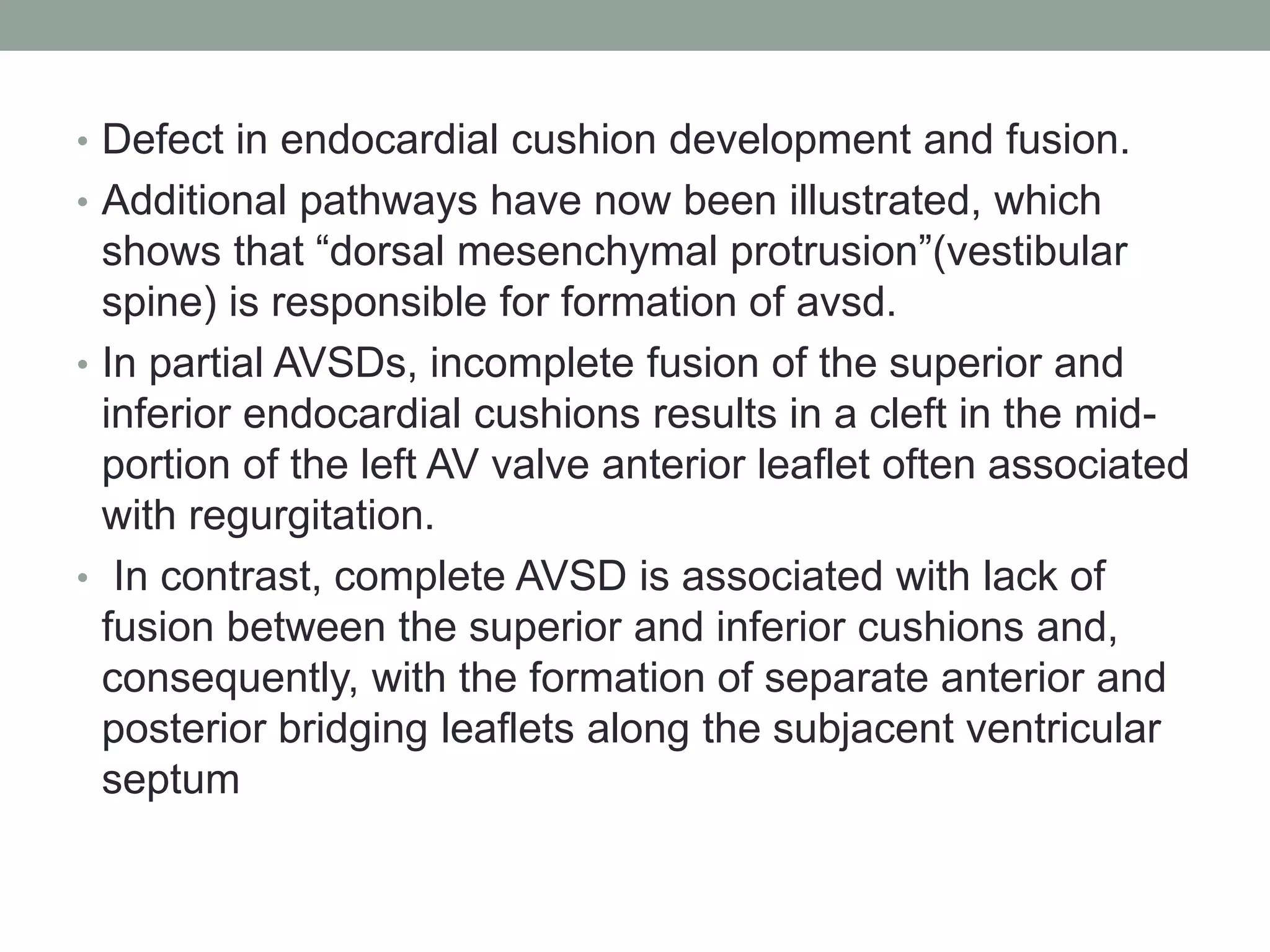 Atrioventricular septal defects | PPTX