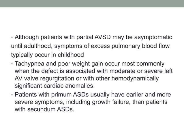 Atrioventricular septal defects | PPTX | Heart and Cardiovascular ...