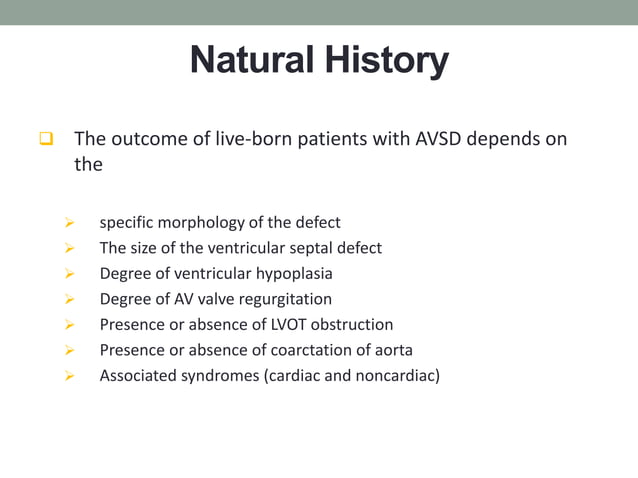 Atrioventricular septal defects | PPTX | Heart and Cardiovascular ...