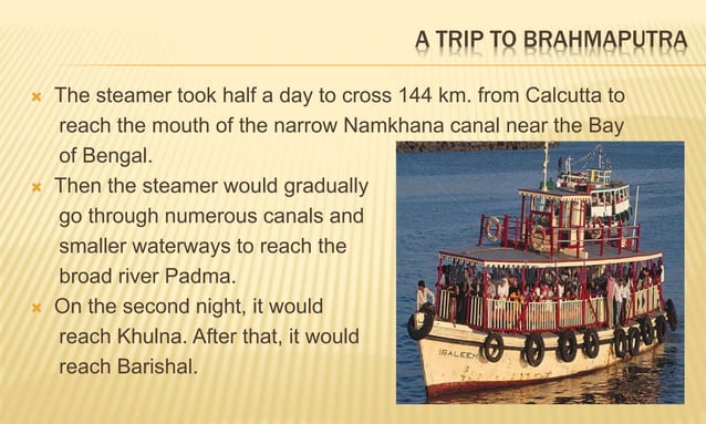 A Trip to Brahmaputra | PPTX