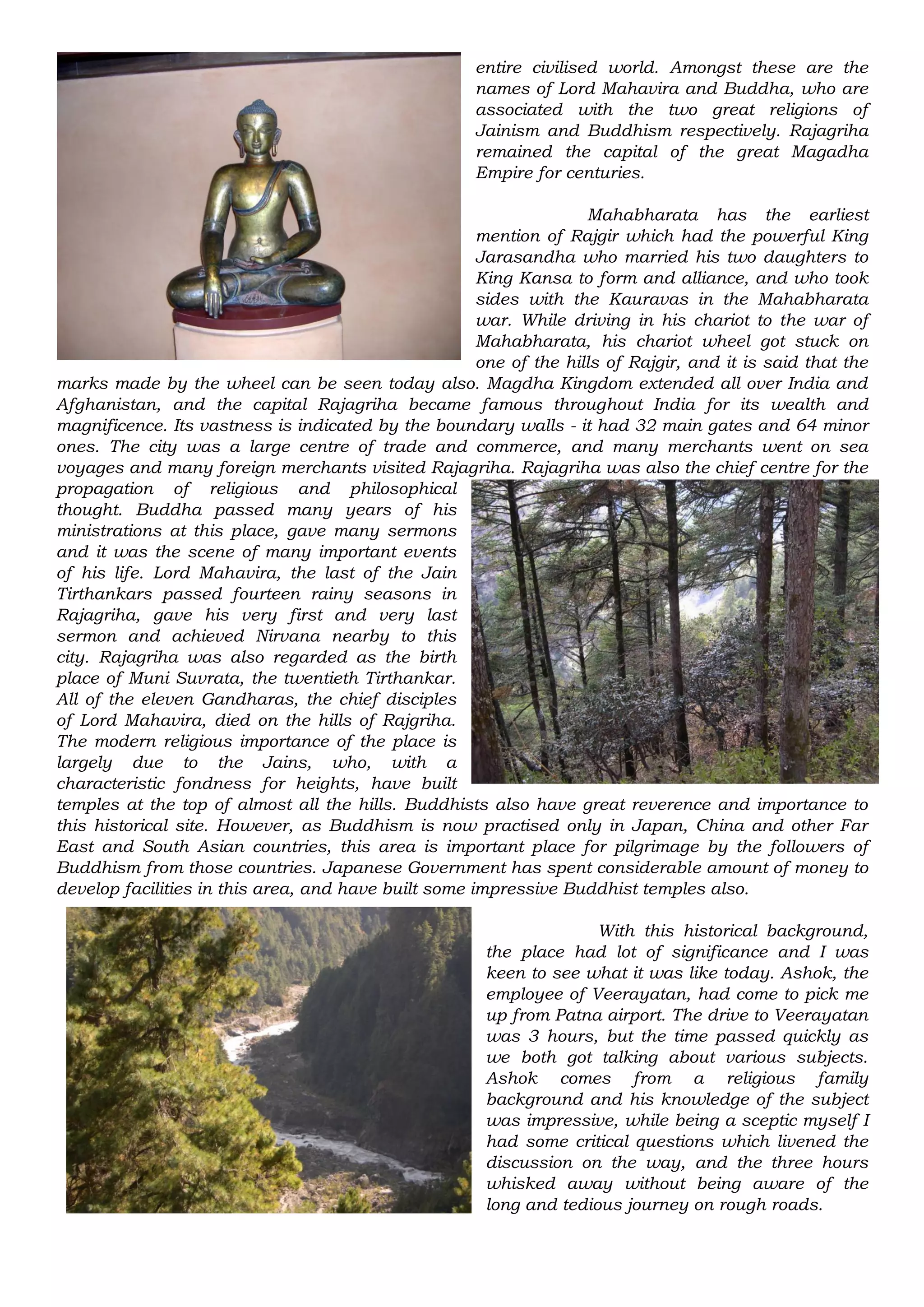 A trip to rajgir | PDF