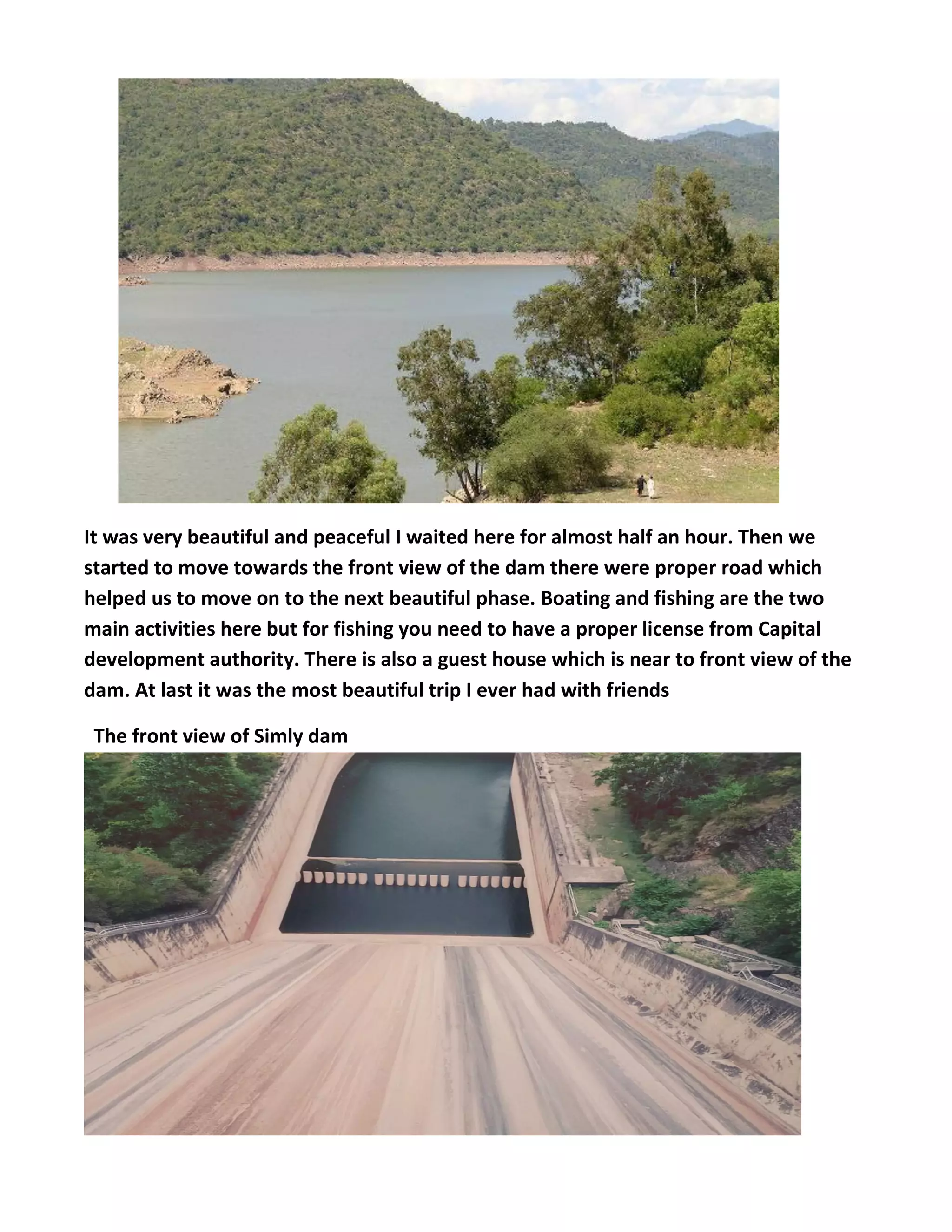A trip to simly dam | PDF